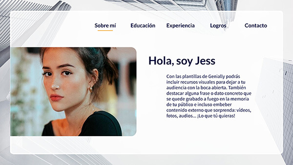 Plantillas de currículum gratis | Genially